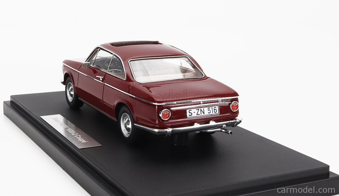 MATRIX SCALE MODELS MX30202-013 Scale 1/43 | BMW 1602 BAUR COUPE 1967 RED