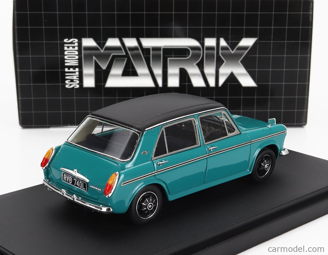 MATRIX SCALE MODELS MX30110-042 Scale 1/43 | AUSTIN 1300 GT 1971 TURQUOISE
