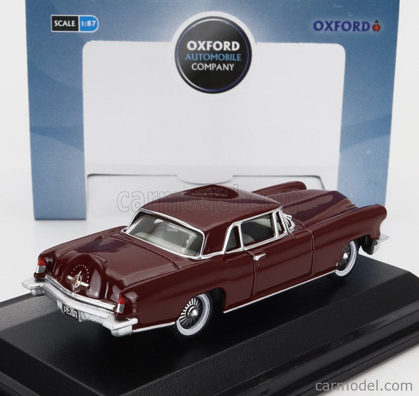 OXFORD-MODELS OXF87LC56005 Scale 1/87 | LINCOLN CONTINENTAL 1956 RED