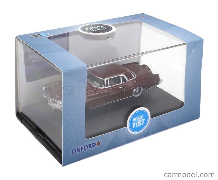 OXFORD-MODELS OXF87LC56005 Scale 1/87 | LINCOLN CONTINENTAL 1956 RED