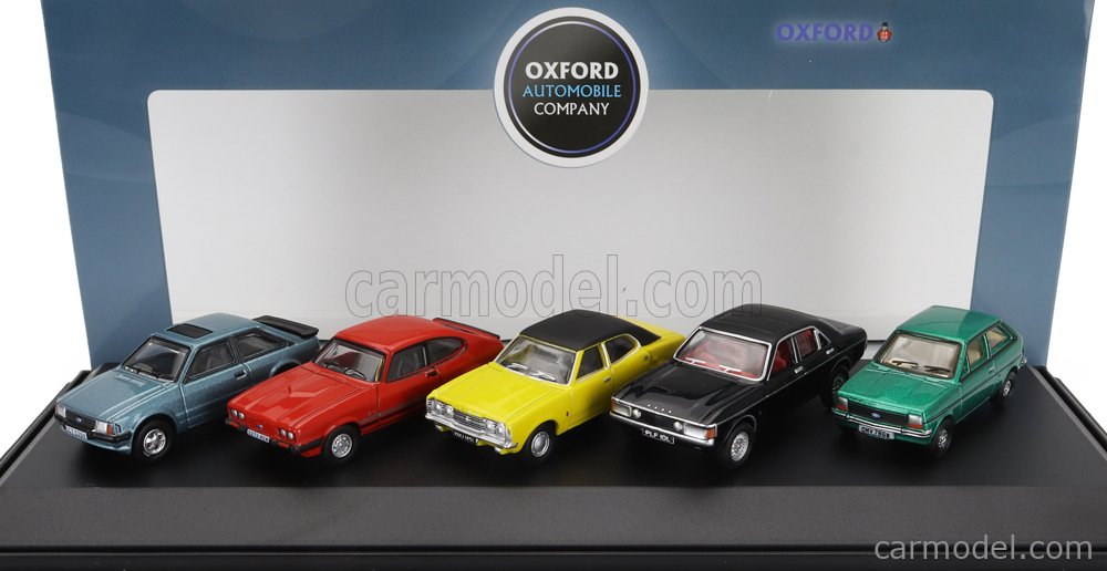 OXFORD-MODELS OXF76SET83 Scale 1/76 | FORD ENGLAND SET 5X FIESTA 1.2L ...