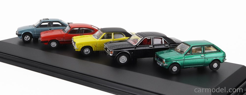 OXFORD-MODELS OXF76SET83 Scale 1/76 | FORD ENGLAND SET 5X FIESTA 1.2L ...