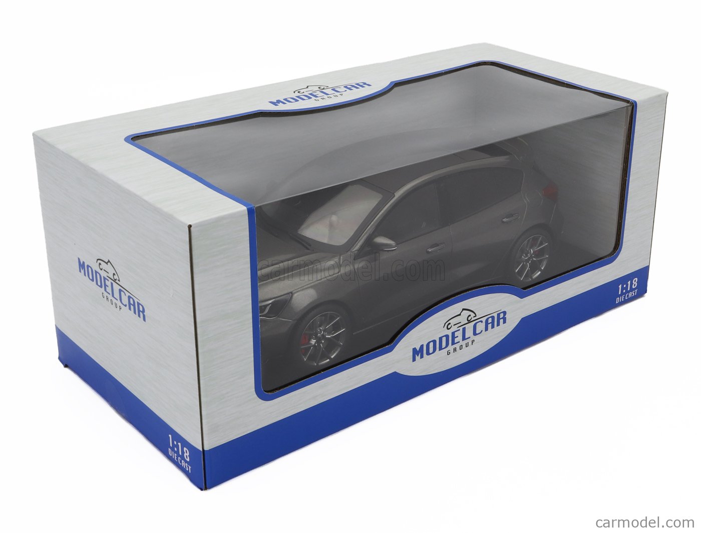 MCG MCG18454 Scale 1/18 | FORD ENGLAND FOCUS ST 2022 GREY MET