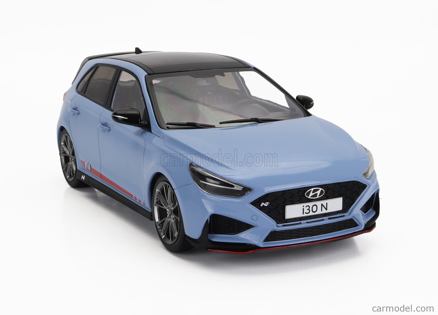 MCG MCG18503 Echelle 1/18 | HYUNDAI i30N 2022 LIGHT BLUE