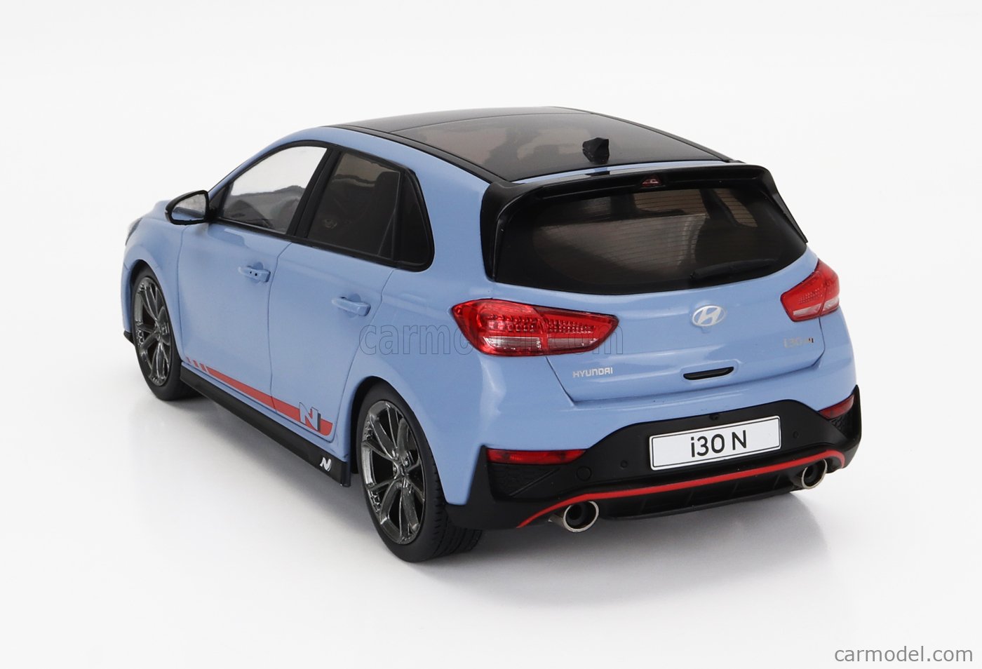 MCG MCG18503 Echelle 1/18 | HYUNDAI i30N 2022 LIGHT BLUE