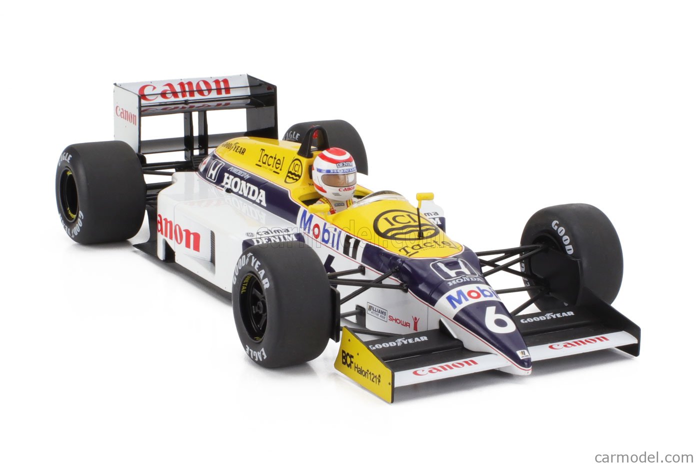 MCG MCG18626F Scale 1/18 | WILLIAMS F1 FW11 HONDA TEAM WILLIAMS N 6 ...