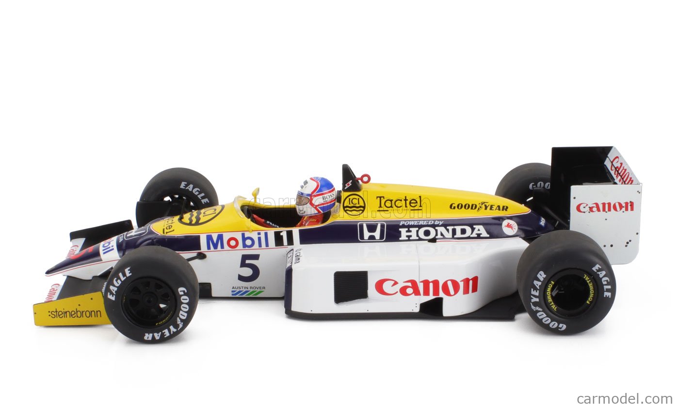 MCG MCG18627F Scale 1/18 | WILLIAMS F1 FW11 TEAM WILLIAMS N 5 WINNER ...
