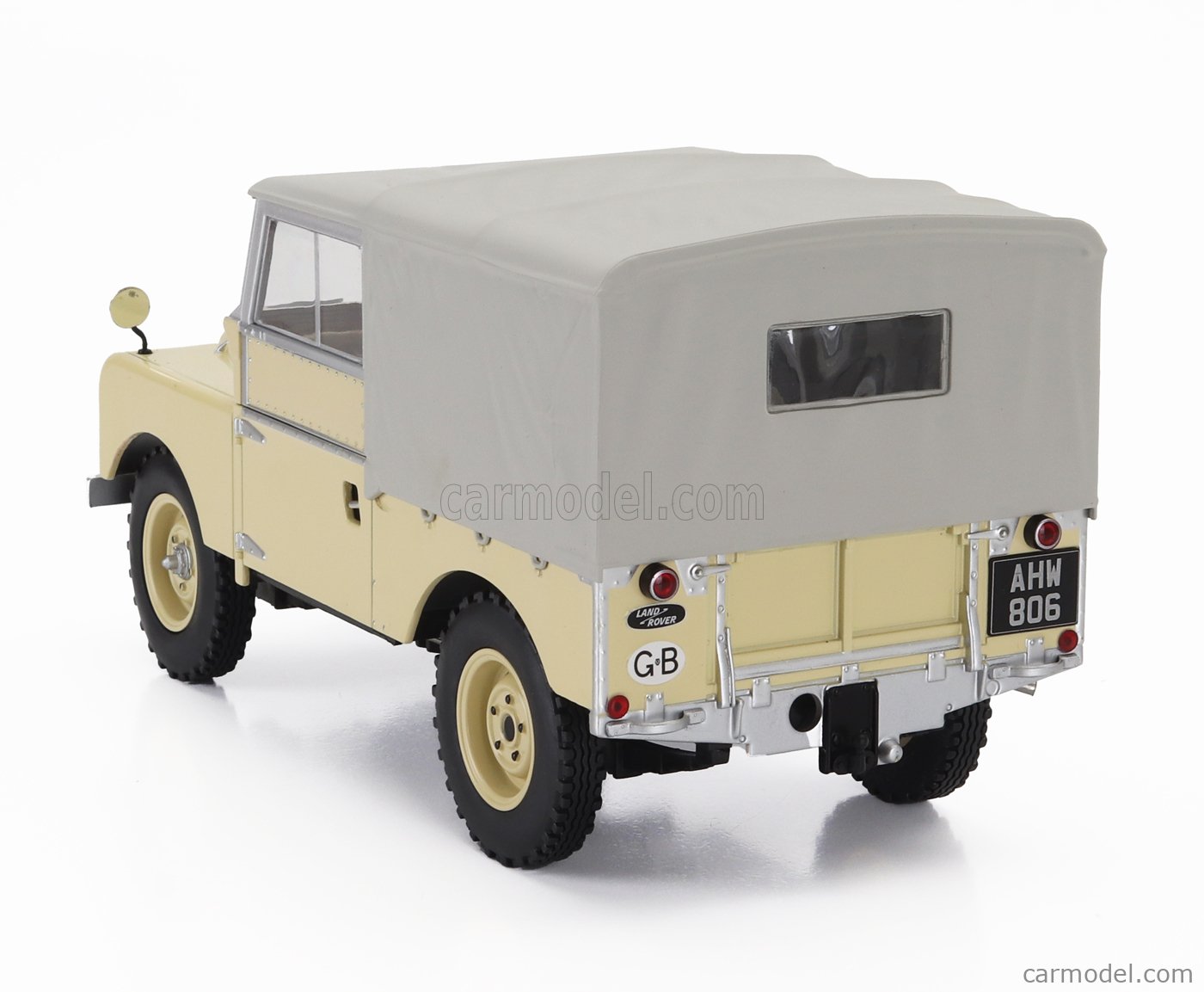 MCG MCG18368 Scale 1/18 | LAND ROVER 88 1-SERIES HARD-TOP 1957 BEIGE GREY