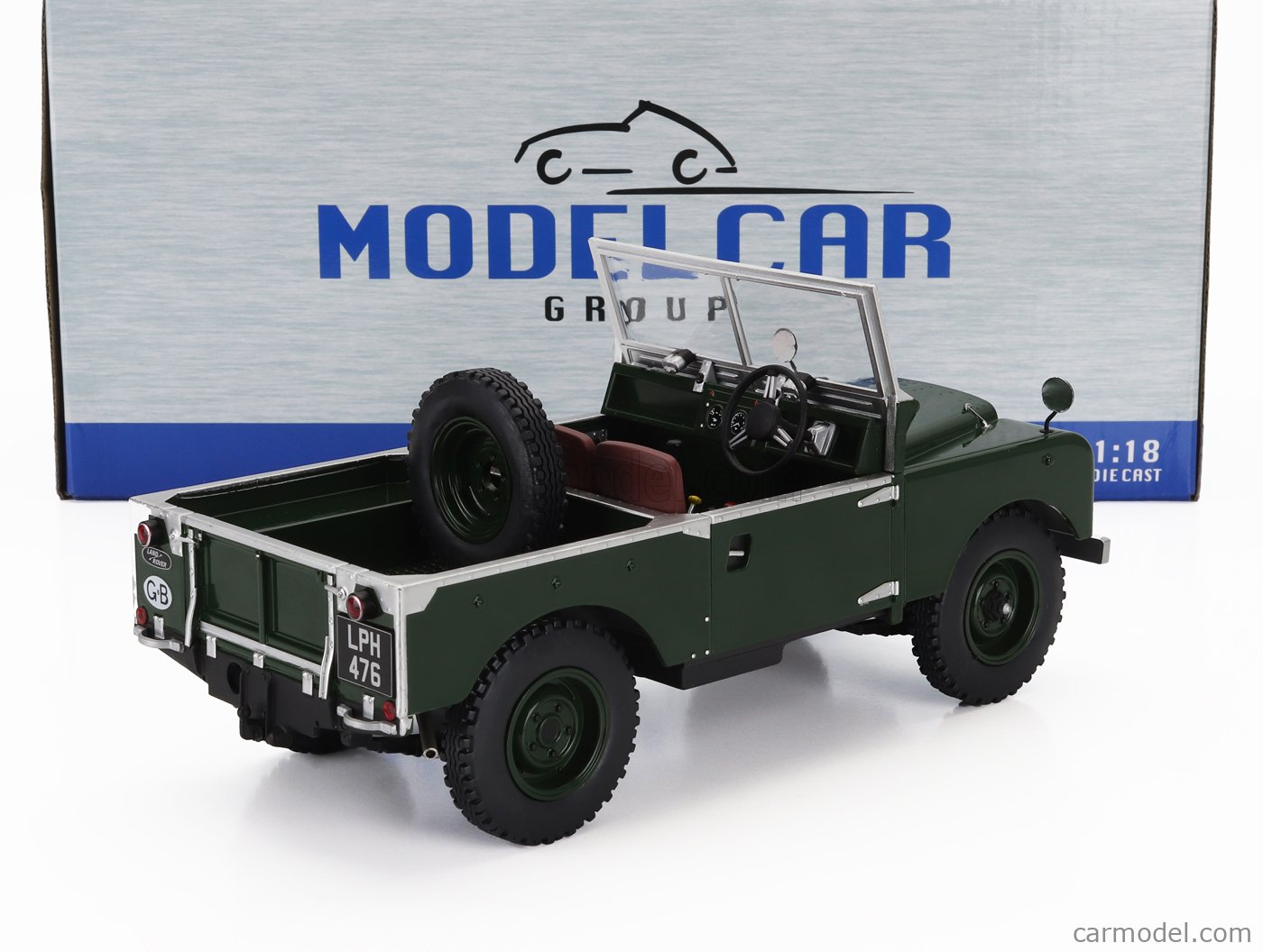 MCG MCG18367 Масштаб 1/18 | LAND ROVER 88 1-SERIES 1957 DARK GREEN