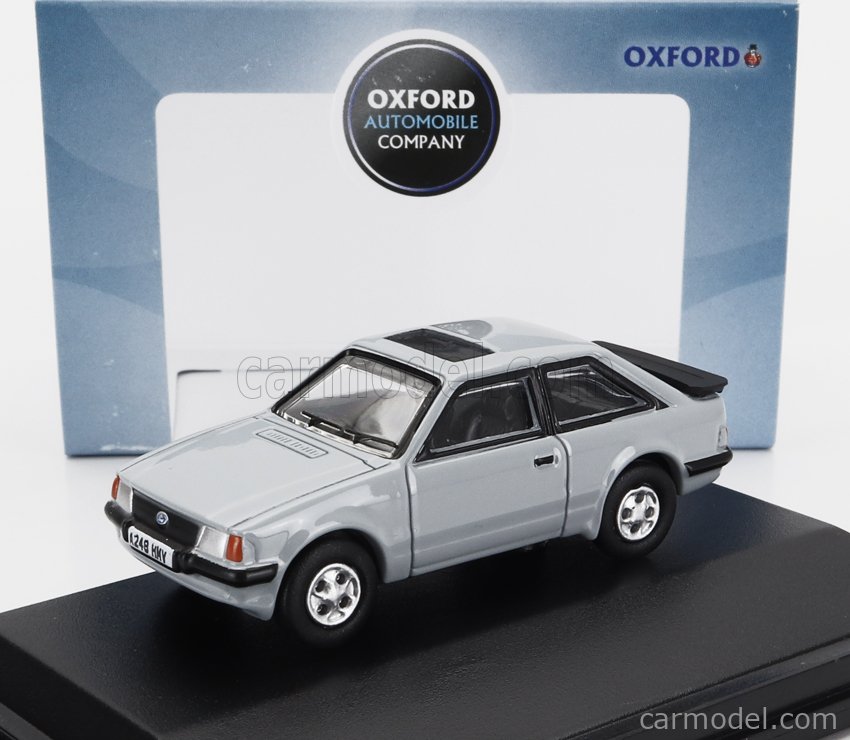OXFORD-MODELS OXF76XR008 Scale 1/76 | FORD ENGLAND ESCORT MKIII 1985 GREY