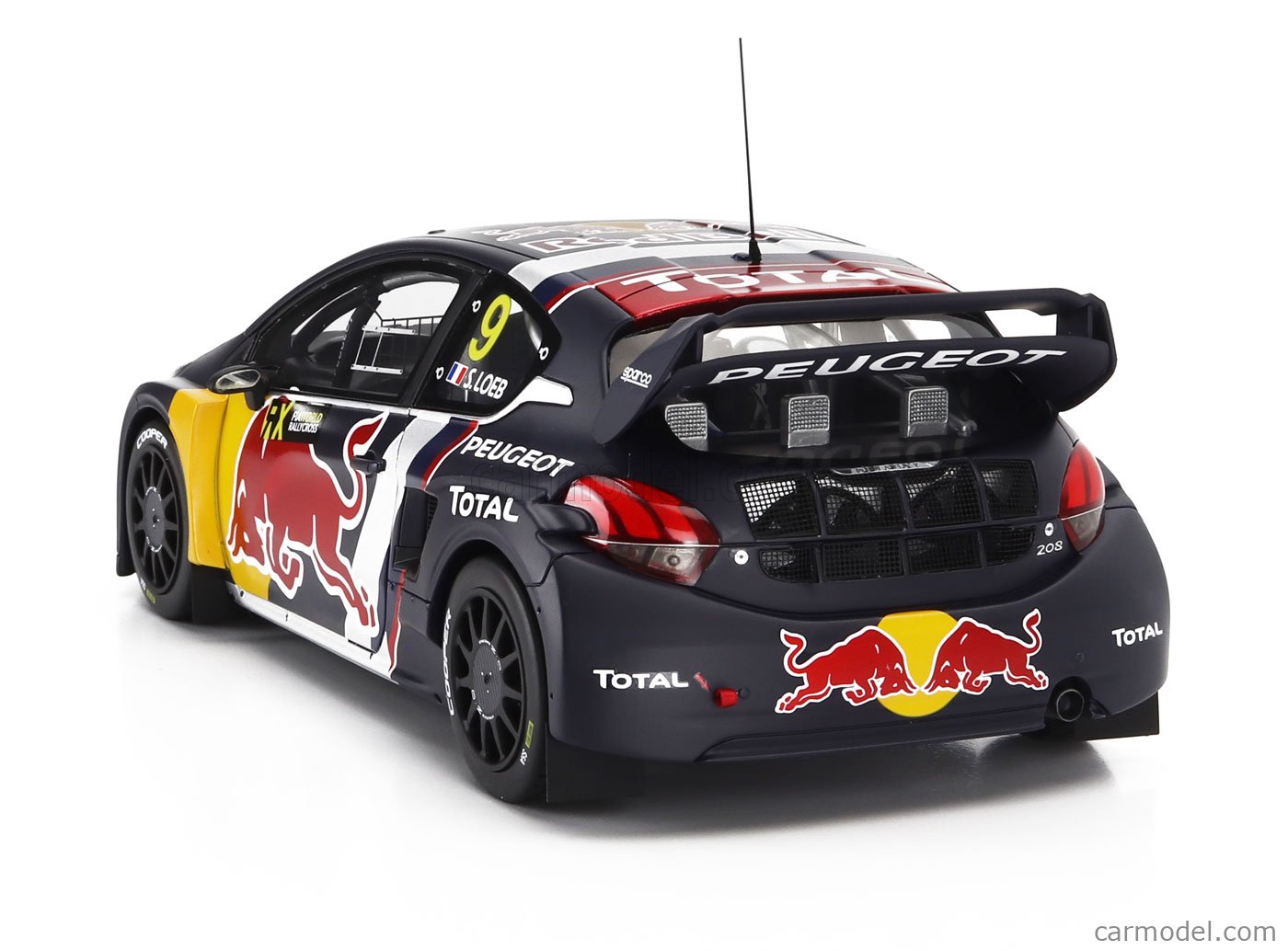 OTTO-MOBILE OT455 Scale 1/18 | PEUGEOT 208 WRX TEAM PEUGEOT TOTAL N 9 ...