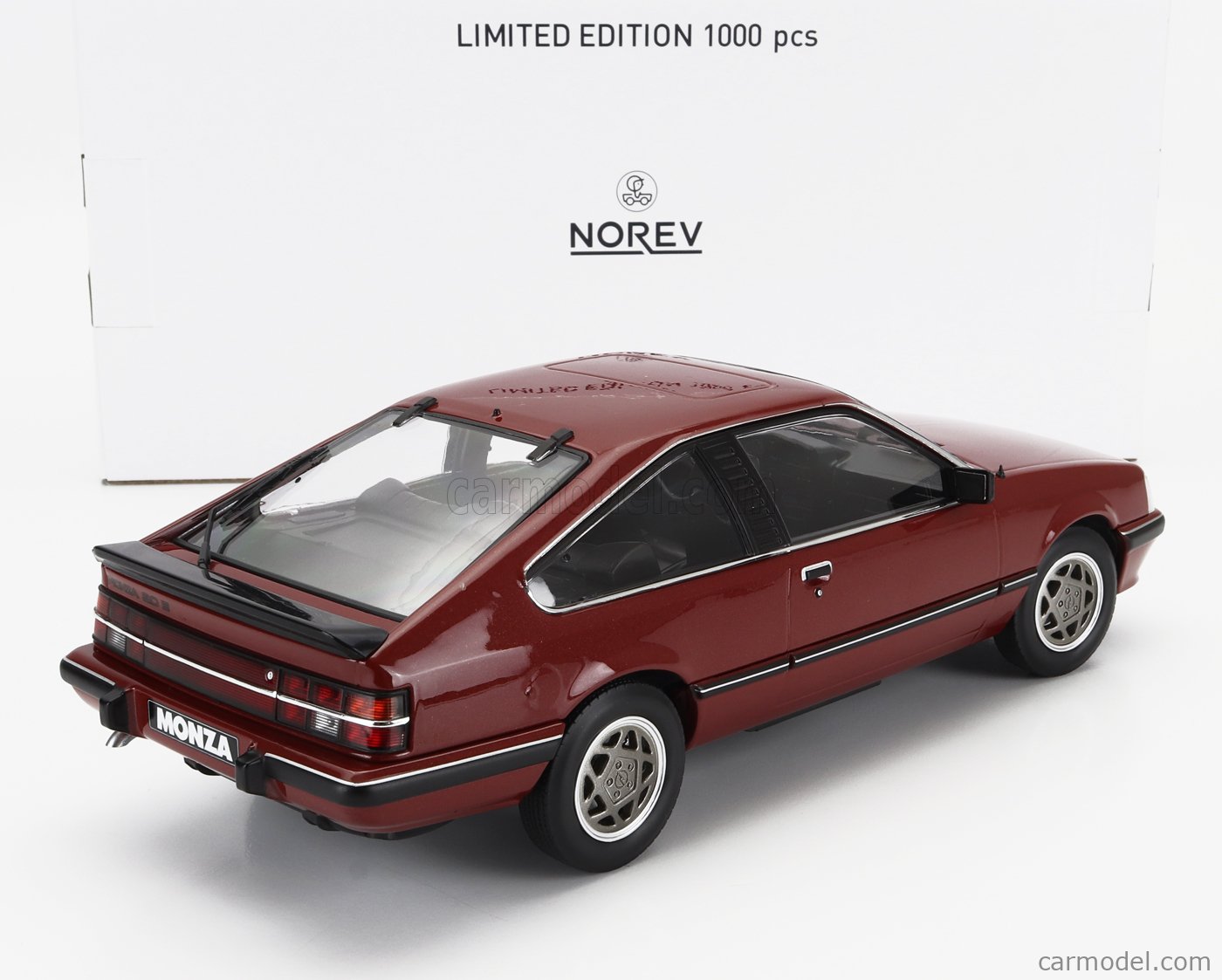 NOREV 183641 Scale 1/18 | OPEL MONZA 3.0E 1983 RED