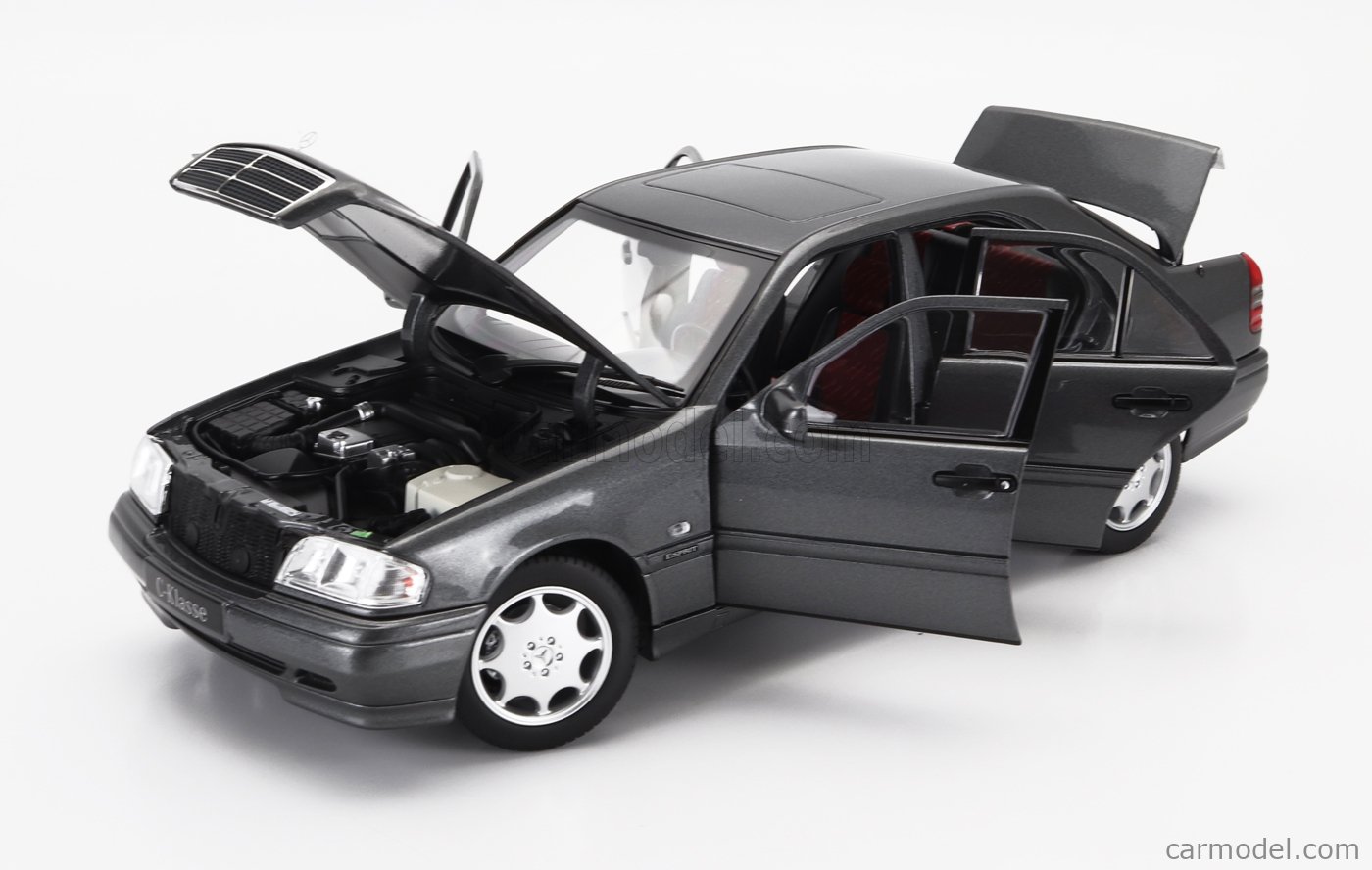 NOREV 183371 Scale 1/18 | MERCEDES BENZ C-CLASS C200 (W202) 1997 GREY MET