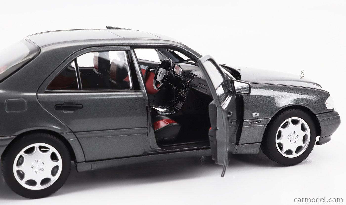 NOREV 183371 Scale 1/18 | MERCEDES BENZ C-CLASS C200 (W202) 1997 GREY MET