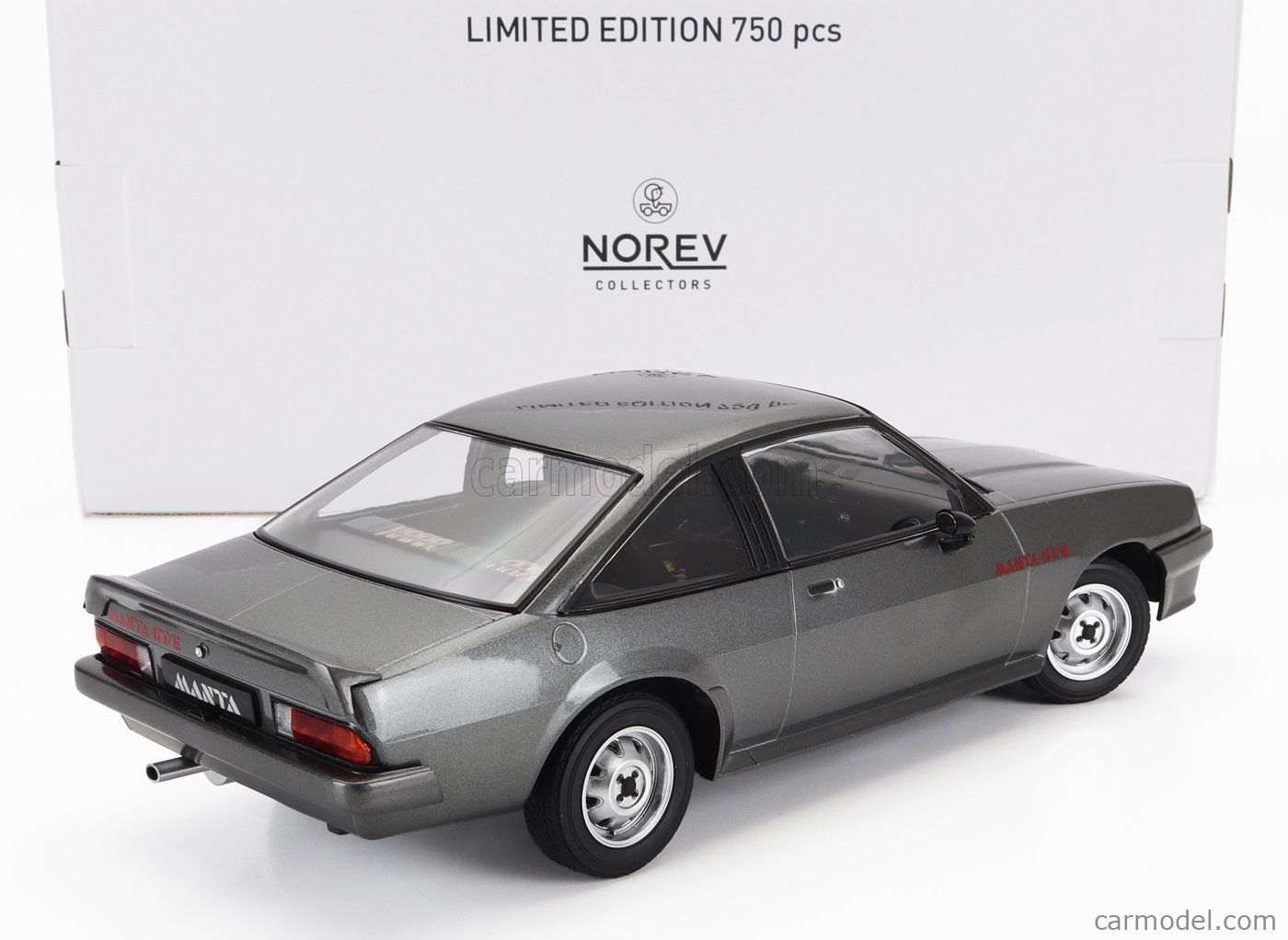 NOREV 183303 Scale 1/18 | OPEL MANTA B GT/E 1982 GREY