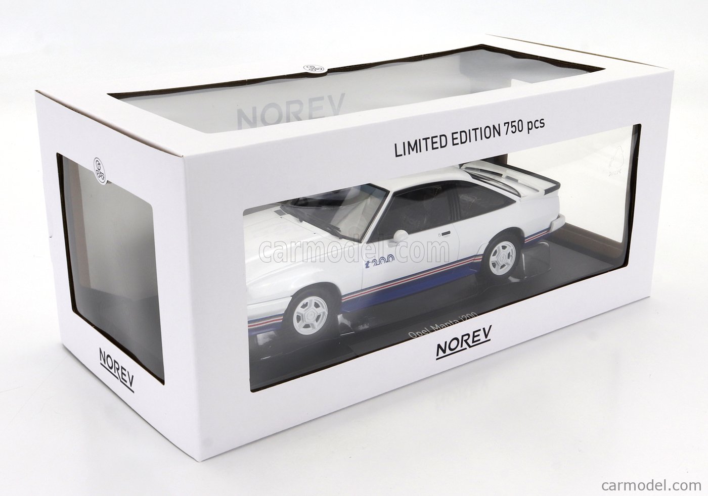 NOREV 183300 Scale 1/18 | OPEL MANTA B i200 ROTHMANS 1984 WHITE BLUE RED