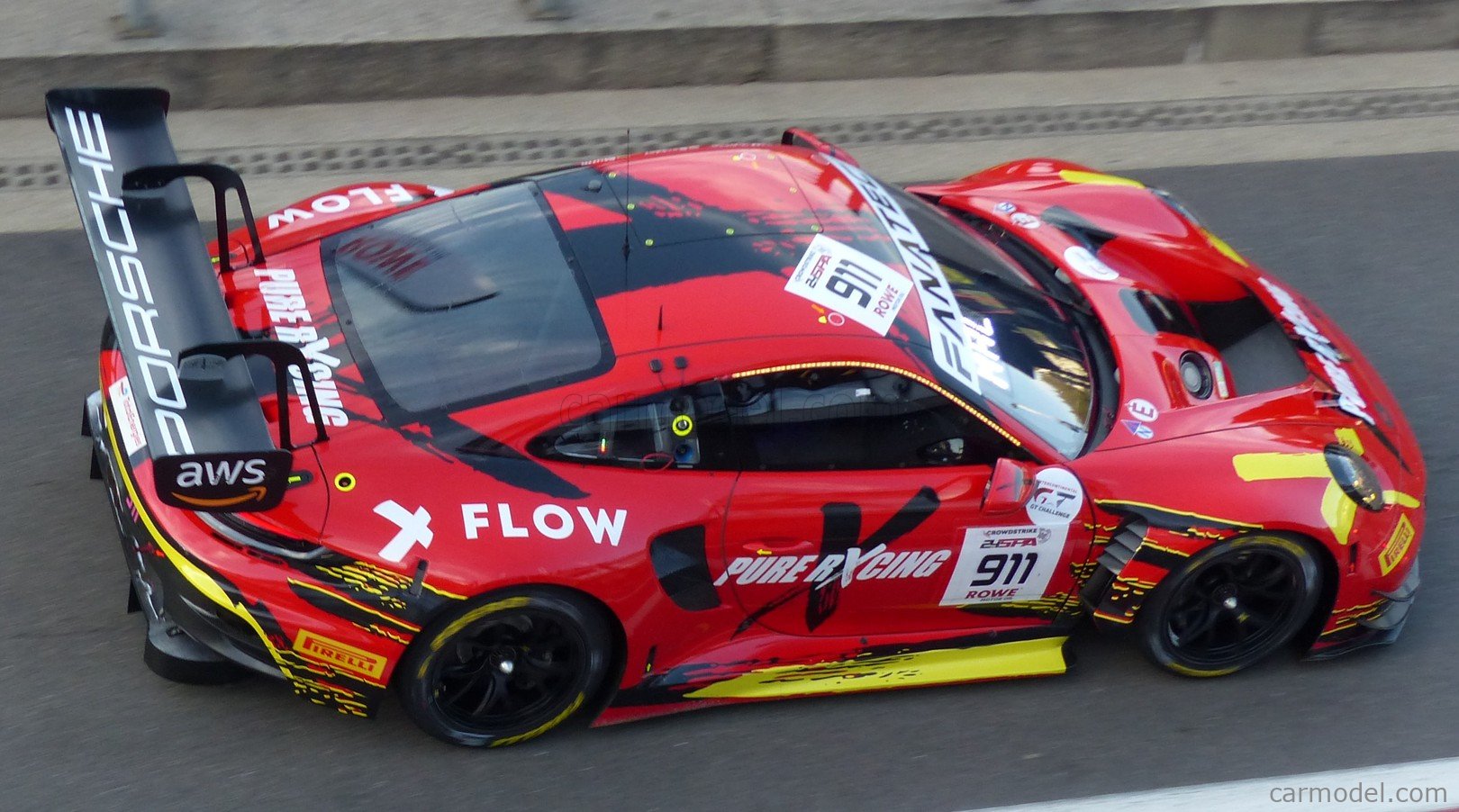 SPARK-MODEL SB819 Escala 1/43 | PORSCHE 911 992 GT3 R 4.2L TEAM PURE RACING N 911 24h SPA 2024 ...