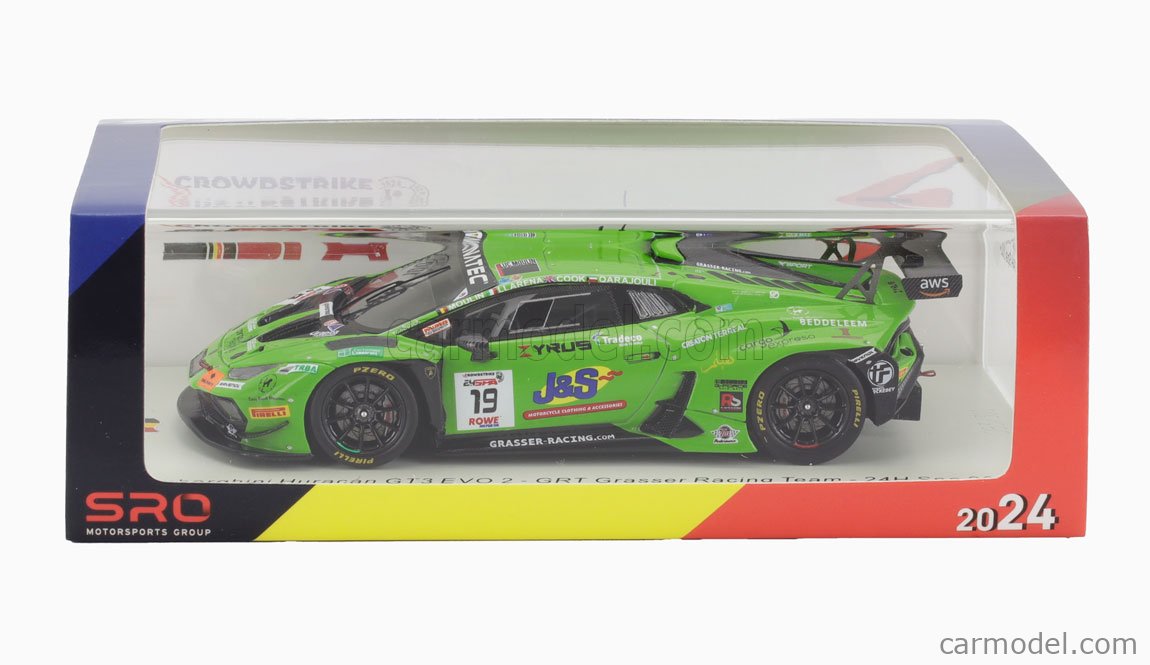 SPARK-MODEL SB812 Echelle 1/43 | LAMBORGHINI HURACAN GT3 EVO2 5.2L V10 ...