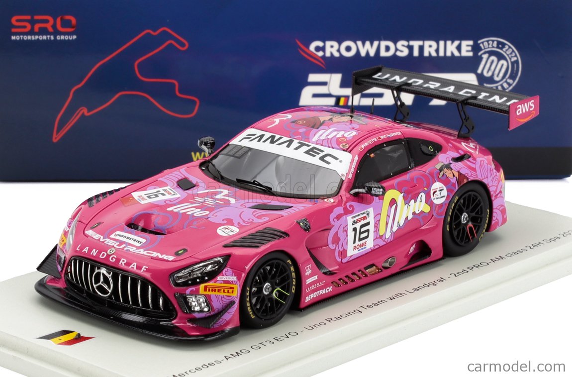 SPARK-MODEL SB811 Scala 1/43 | MERCEDES BENZ AMG GT3 EVO 6.2L V8 TEAM ...