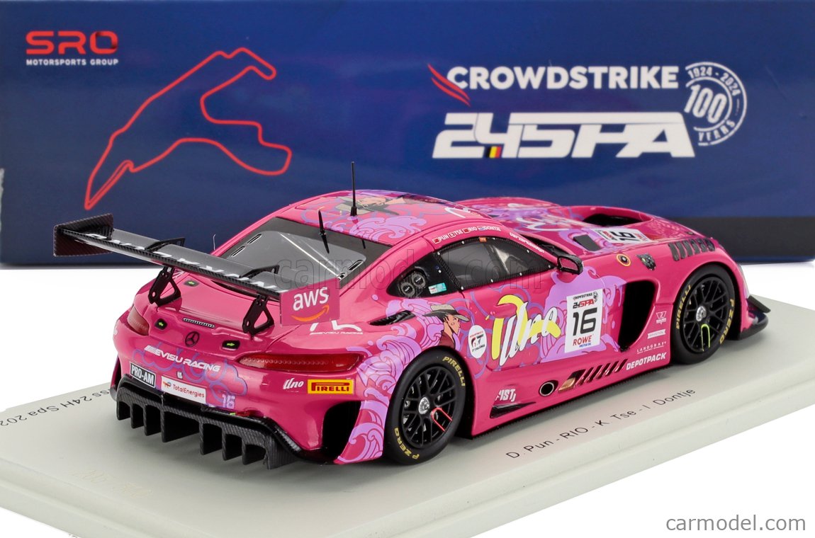 SPARK-MODEL SB811 Scala 1/43 | MERCEDES BENZ AMG GT3 EVO 6.2L V8 TEAM ...