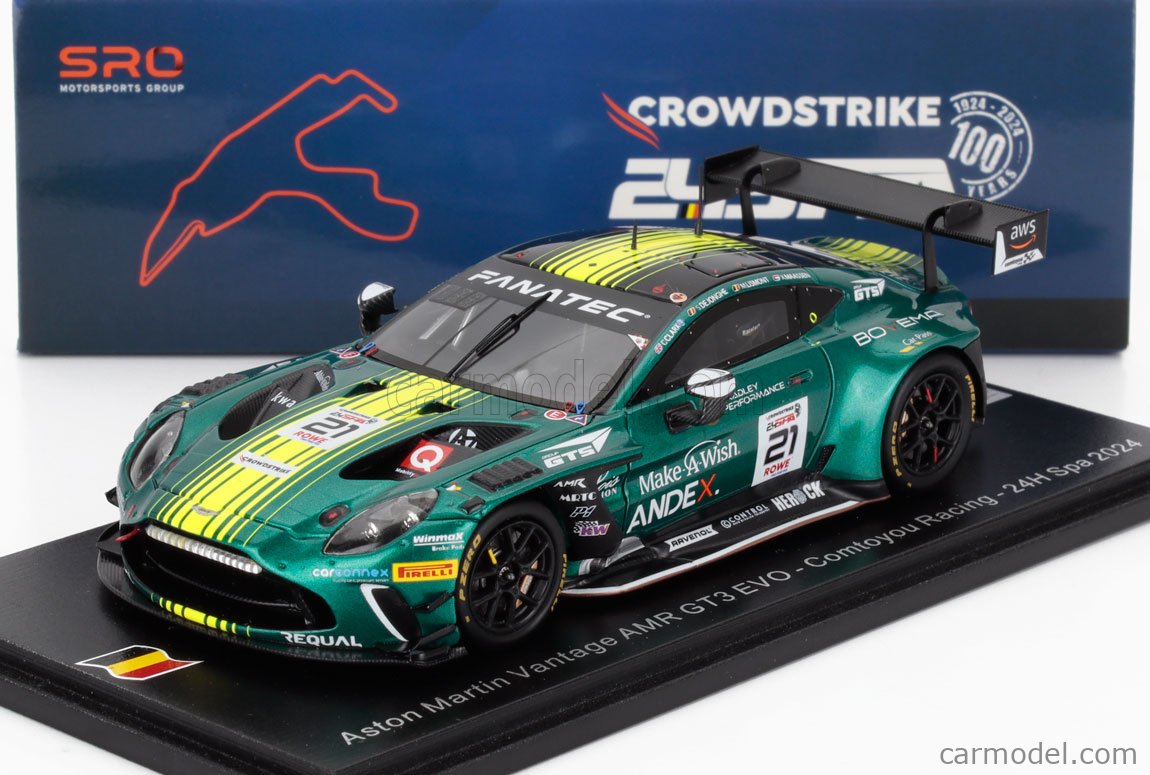 SPARK-MODEL SB807 Escala 1/43 | ASTON MARTIN VANTAGE AMR GT3 EVO 4.0L ...