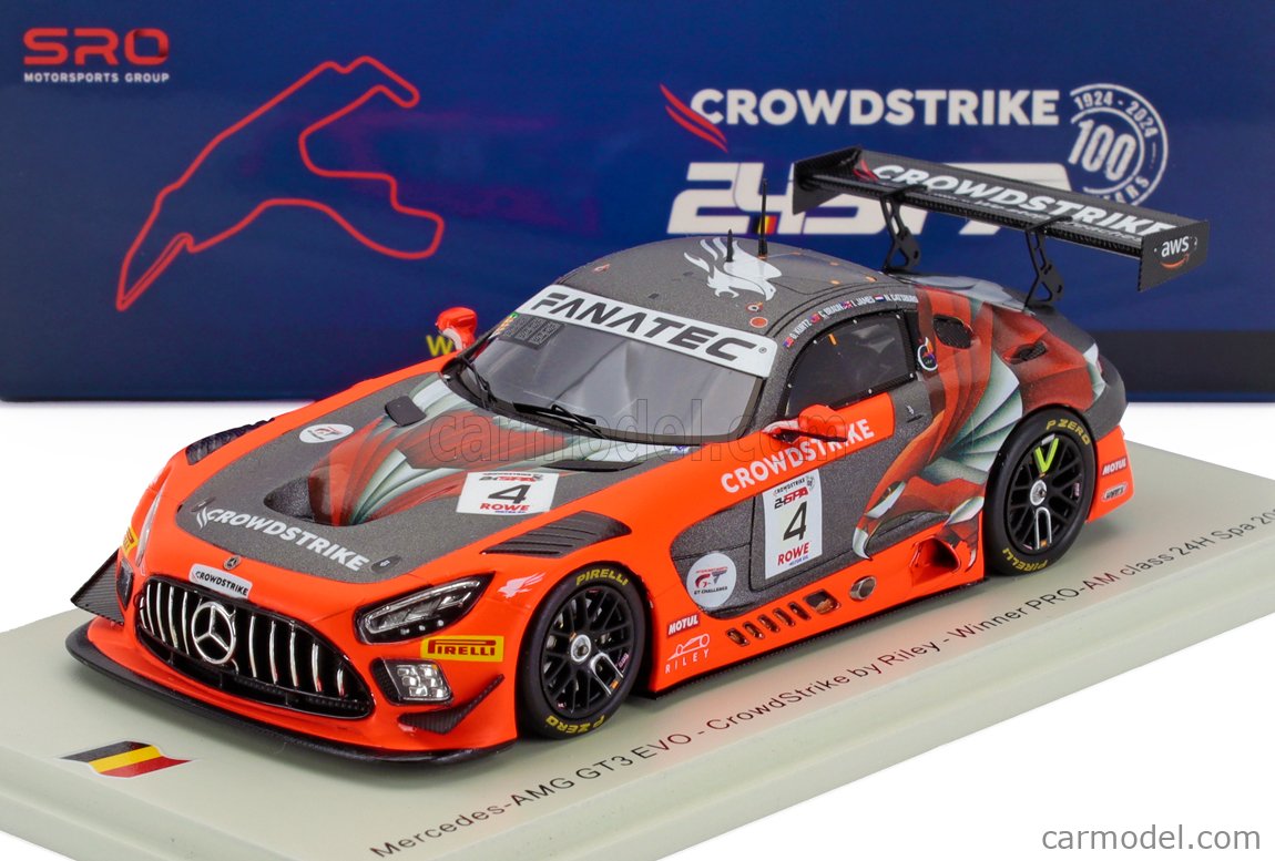 SPARK-MODEL SB804 Scala 1/43 | MERCEDES BENZ AMG GT3 EVO 6.2L V8 TEAM ...