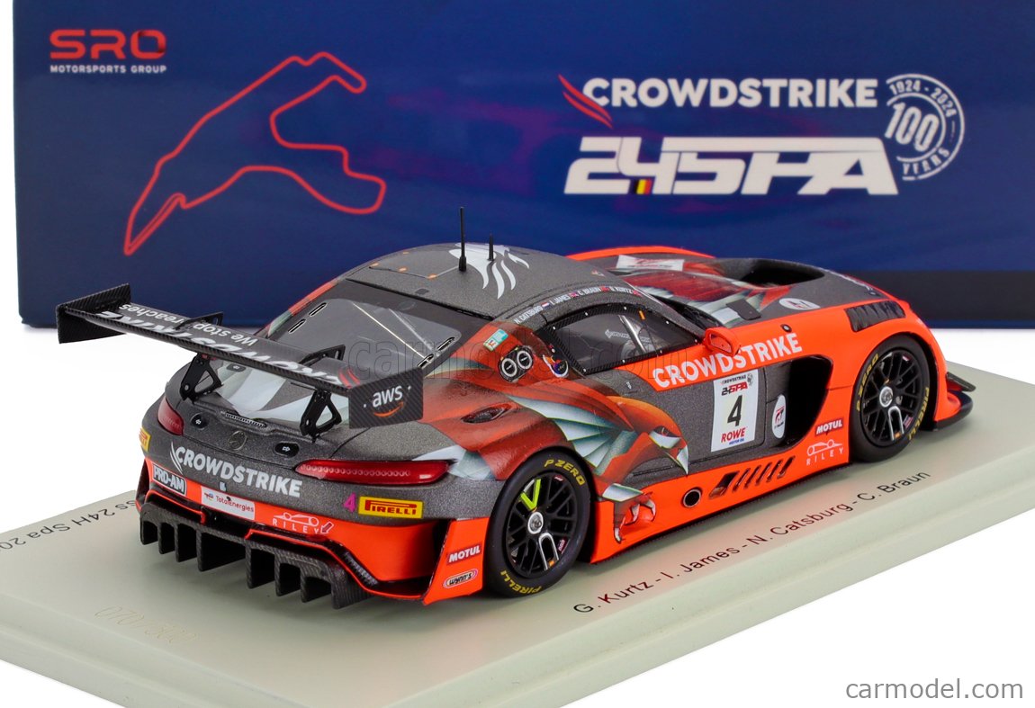 SPARK-MODEL SB804 Scala 1/43 | MERCEDES BENZ AMG GT3 EVO 6.2L V8 TEAM ...