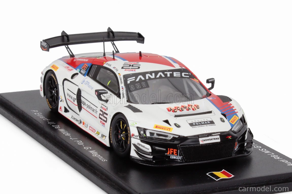 SPARK-MODEL SB791 Scale 1/43 | AUDI R8 LMS GT3 EVO II 5.2L V10 TEAM SAINTELOC RACING N 25 2nd ...