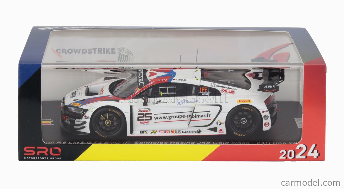 SPARK-MODEL SB791 Scale 1/43 | AUDI R8 LMS GT3 EVO II 5.2L V10 TEAM ...