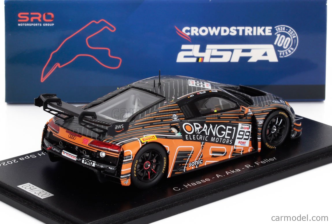SPARK-MODEL SB789 Masstab: 1/43 | AUDI R8 LMS GT3 EVO II 5.2L V10 TEAM ...