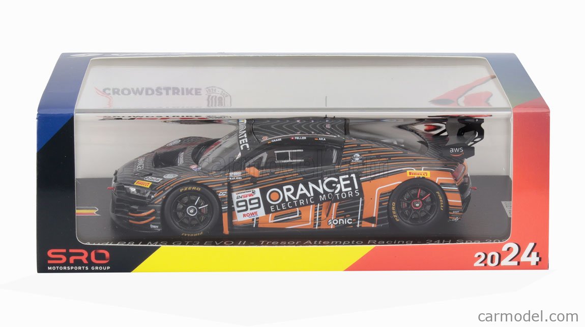 SPARK-MODEL SB789 Masstab: 1/43 | AUDI R8 LMS GT3 EVO II 5.2L V10 TEAM ...