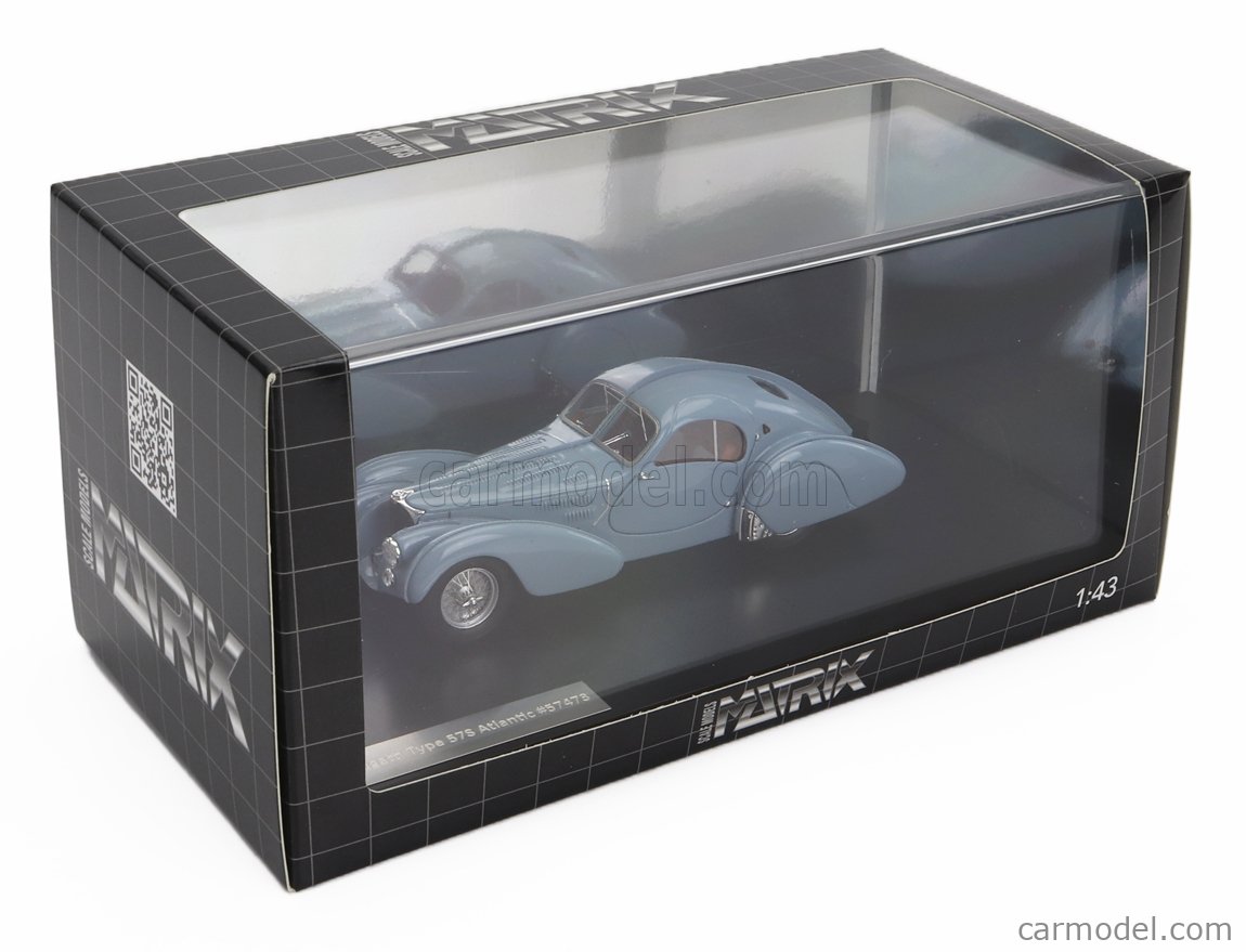 MATRIX SCALE MODELS MX40205-111 Scale 1/43 | BUGATTI TYPE 57S ATLANTIC ...