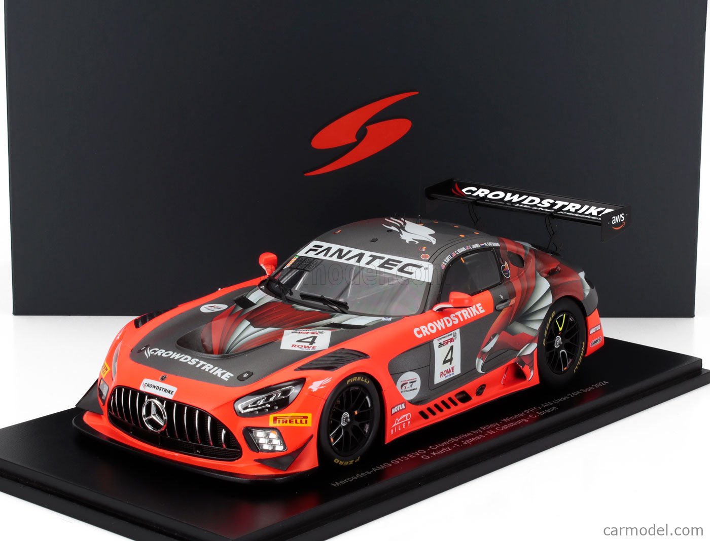 SPARK-MODEL 18SB079 Scale 1/18 | MERCEDES BENZ AMG GT3 EVO 6.2L V8 TEAM ...