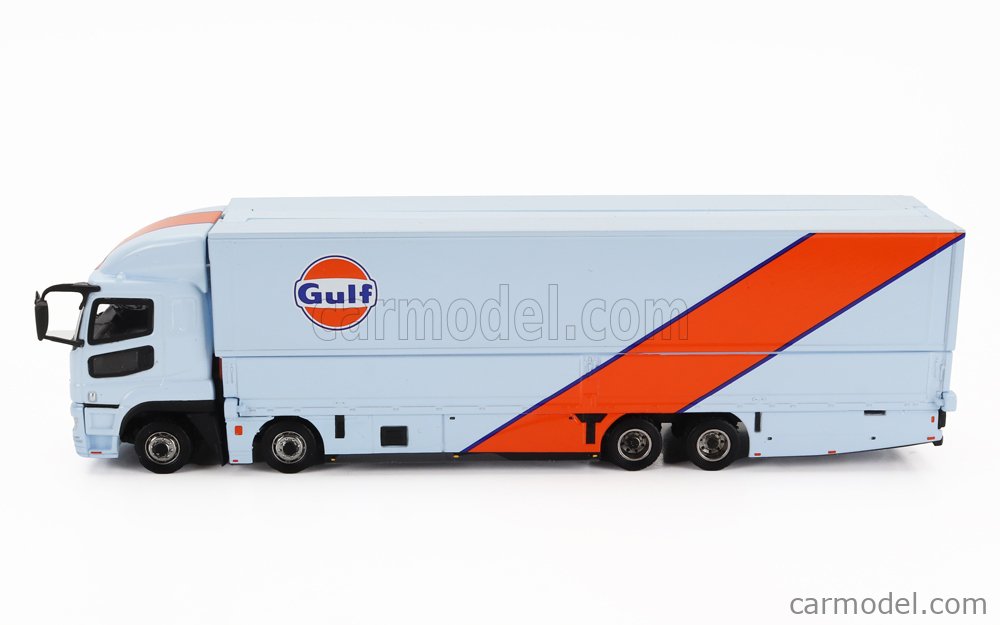TARMAC T64T-TL001-GULF Scale 1/64 | MITSUBISHI FUSO TRUCK CAR ...