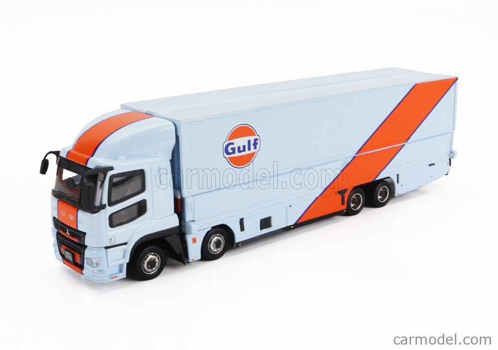 TARMAC T64T-TL001-GULF Scale 1/64 | MITSUBISHI FUSO TRUCK CAR ...