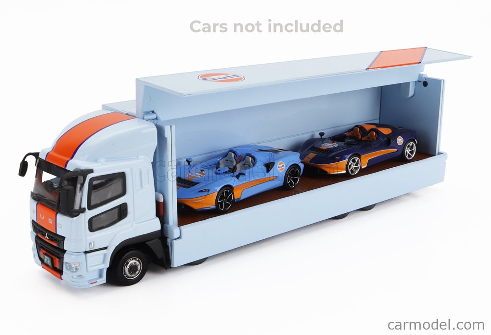 TARMAC T64T-TL001-GULF Scale 1/64 | MITSUBISHI FUSO TRUCK CAR ...