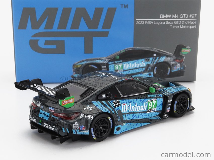 MINI-GT MGT00647-L Scale 1/64 | BMW 4-SERIES M4 GT3 TEAM TURNER ...