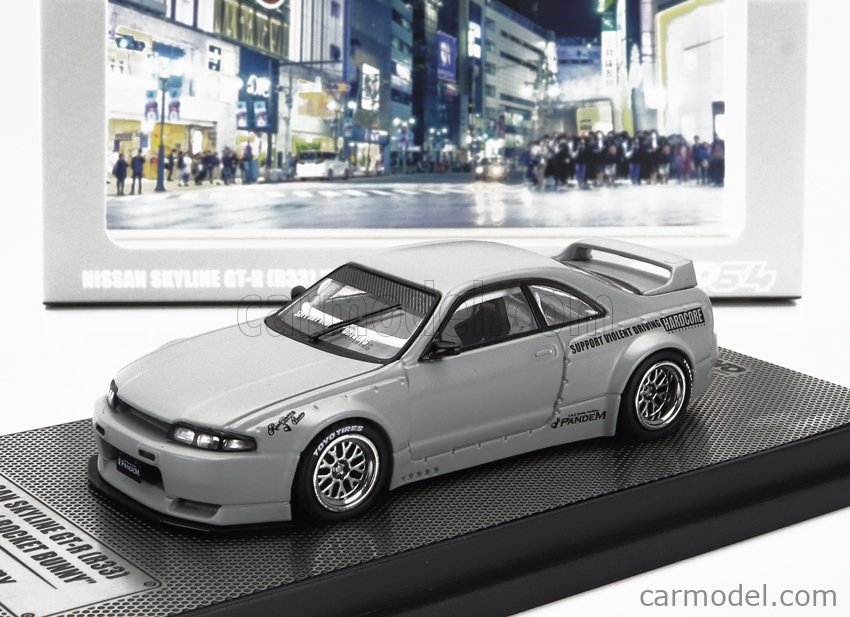 INNO-MODELS IN64-R33P-CGM Scale 1/64 | NISSAN SKYLINE GT-R (R33) PANDEM ...