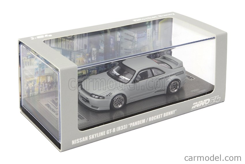INNO-MODELS IN64-R33P-CGM Scale 1/64 | NISSAN SKYLINE GT-R (R33) PANDEM ...