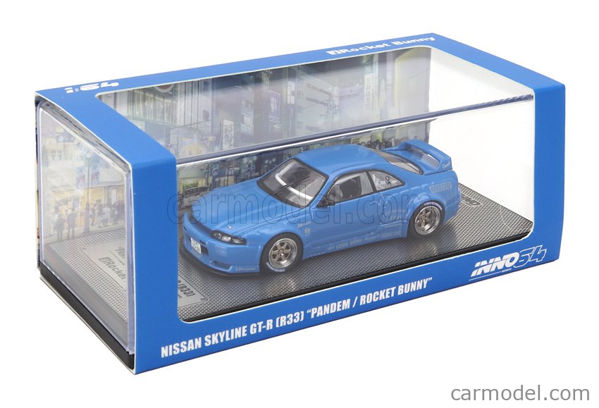 INNO-MODELS IN64-R33P-BLUE Scale 1/64 | NISSAN SKYLINE GT-R (R33) RHD ...