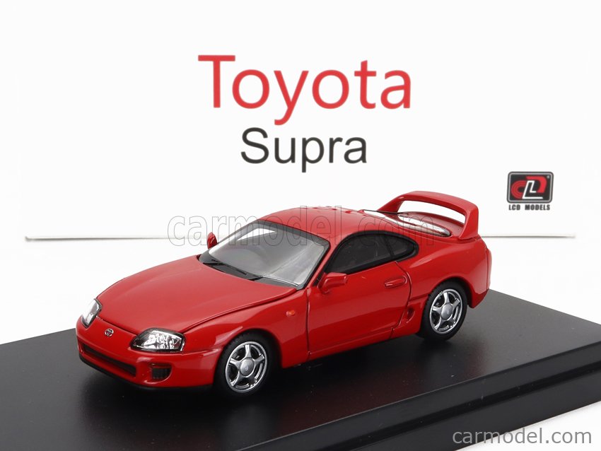 LCD-MODEL LCD64037-RE Scale 1/64 | TOYOTA SUPRA MKIV (A80) COUPE 1993 ...