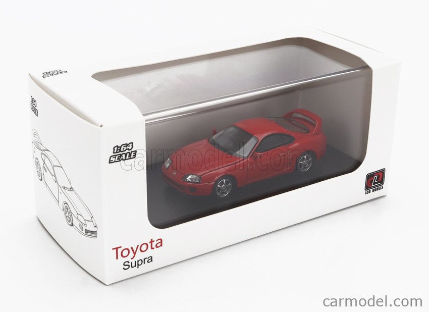 LCD-MODEL LCD64037-RE Scale 1/64 | TOYOTA SUPRA MKIV (A80) COUPE 1993 ...