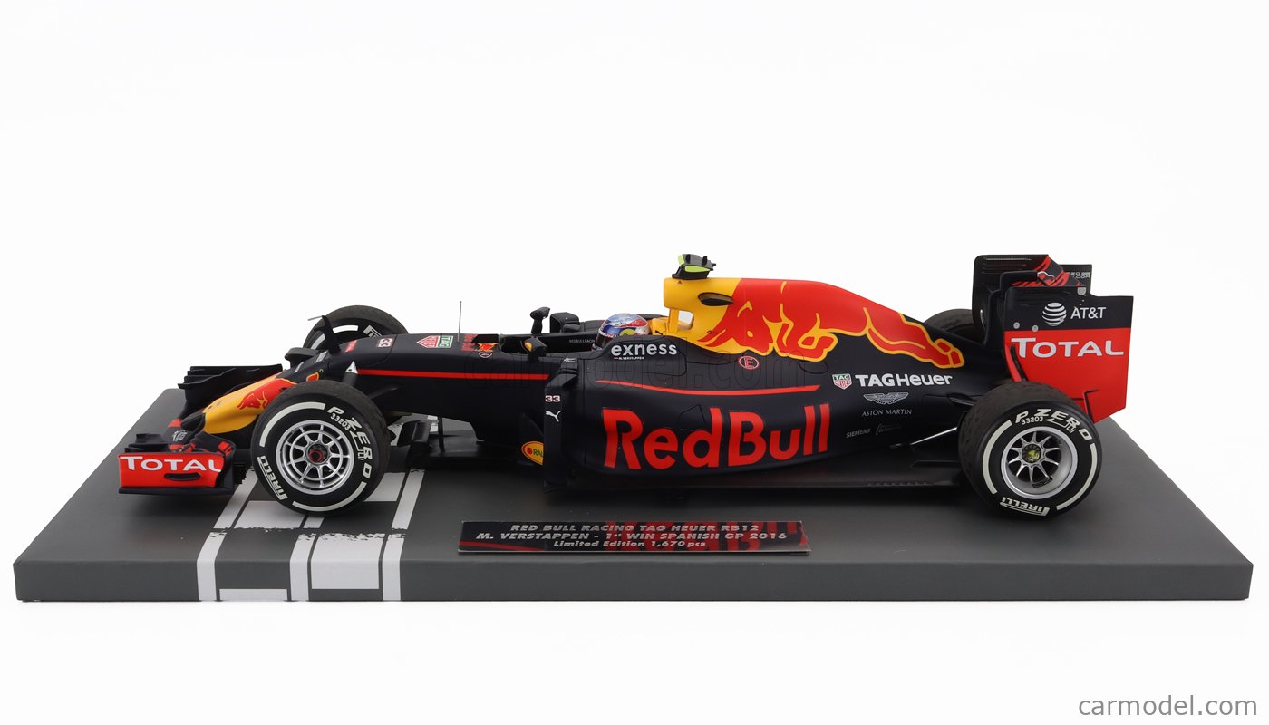 MINICHAMPS 117160333 Scale 1/18 | RED BULL F1 RB12 TAG HEUER N 33 ...