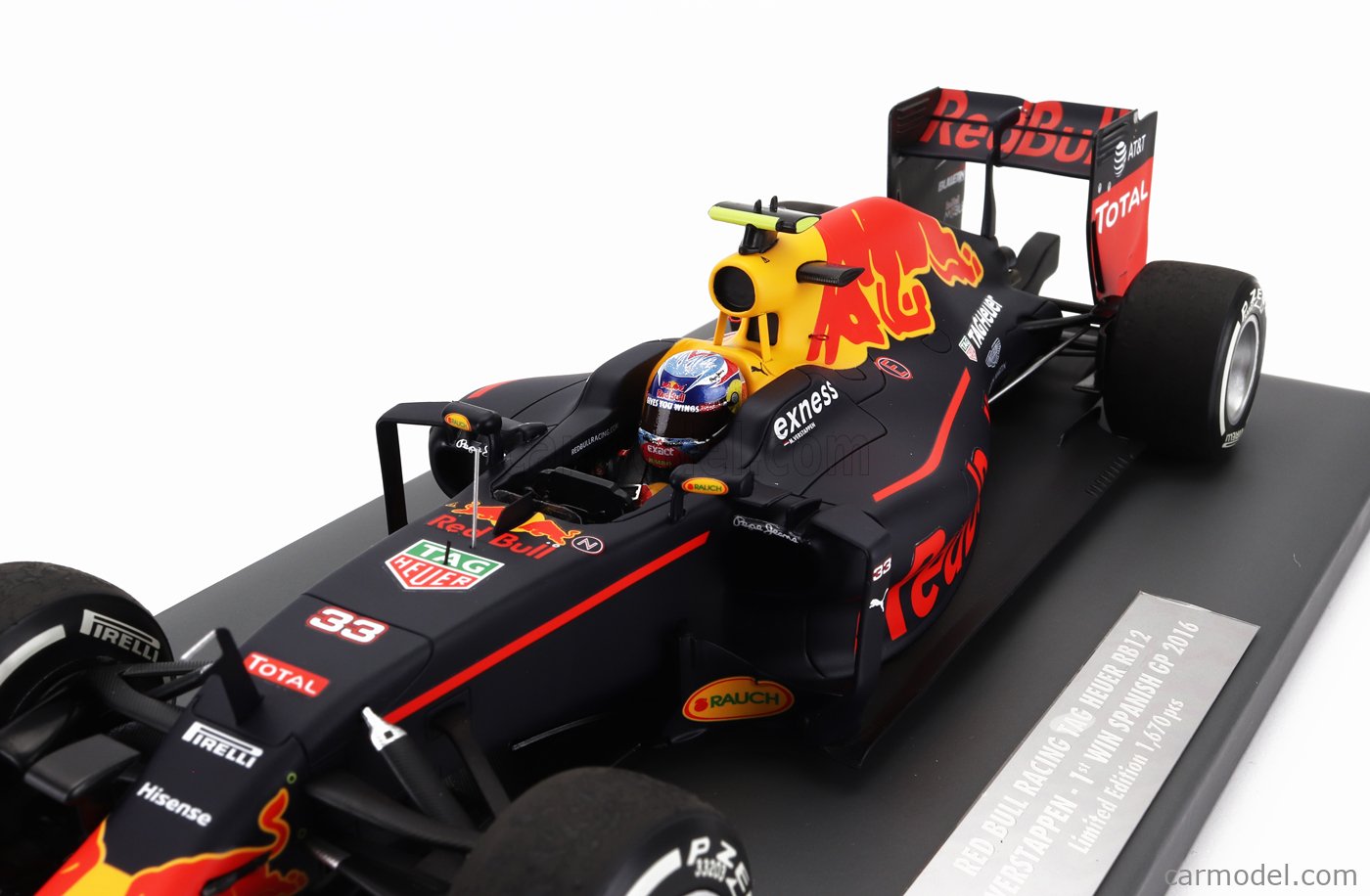 MINICHAMPS 117160333 Scale 1/18 | RED BULL F1 RB12 TAG HEUER N 33 ...