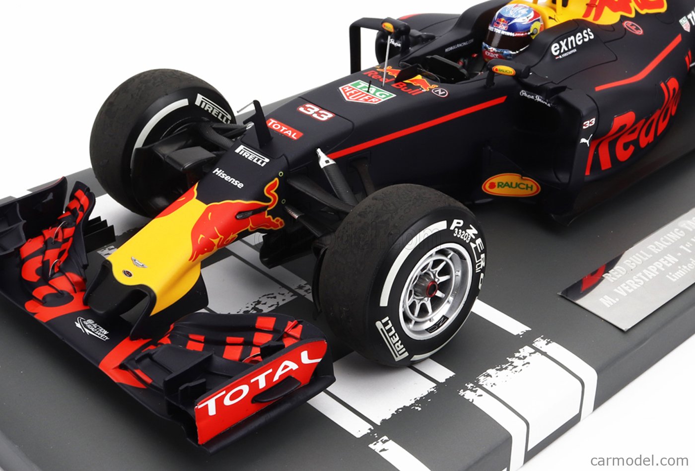 MINICHAMPS 117160333 Scale 1/18 | RED BULL F1 RB12 TAG HEUER N 33 ...