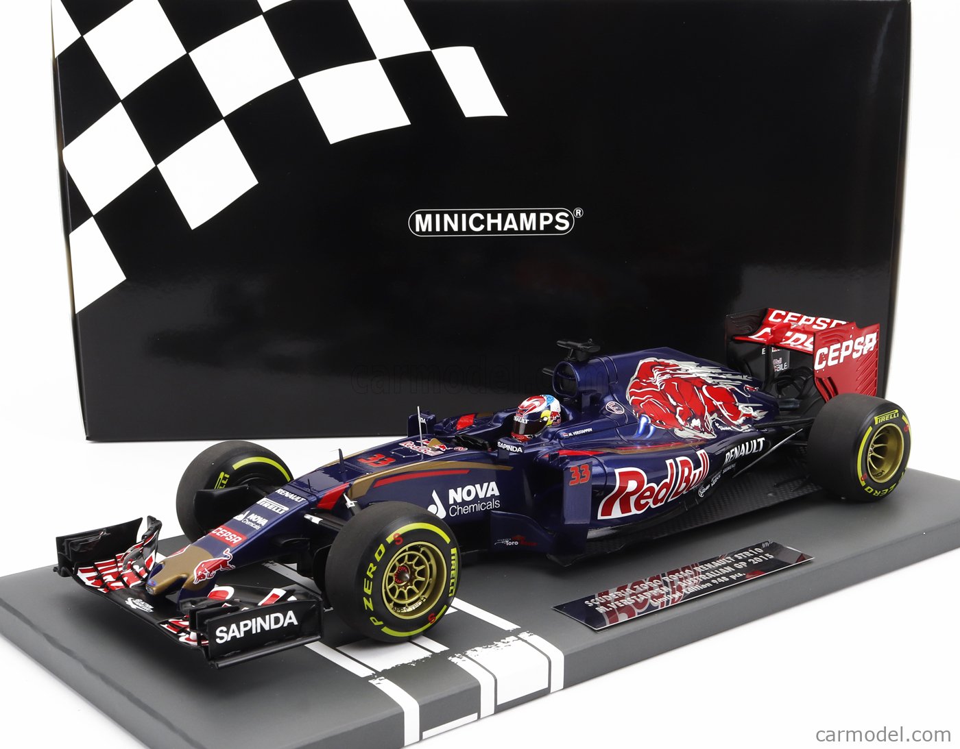 MINICHAMPS 117150033 Scale 1/18 | TORO ROSSO F1 STR10 N 33 SEASON 2015 ...