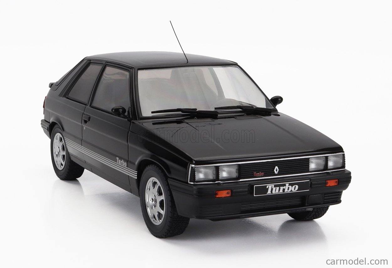 IXO-MODELS 18C-MC179.22 Scale 1/18 | RENAULT R11 TURBO 1987 BLACK