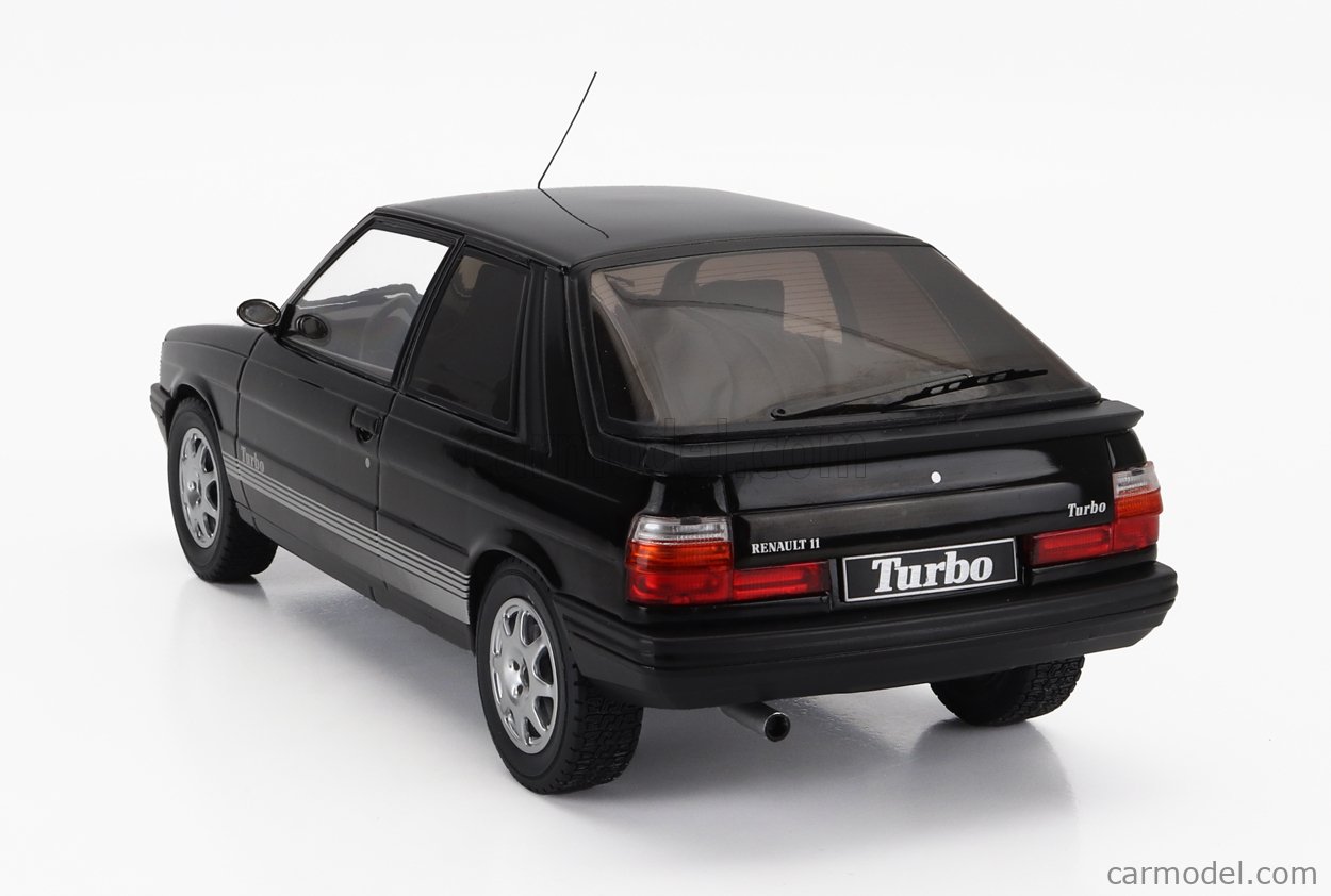 IXO-MODELS 18C-MC179.22 Scale 1/18 | RENAULT R11 TURBO 1987 BLACK