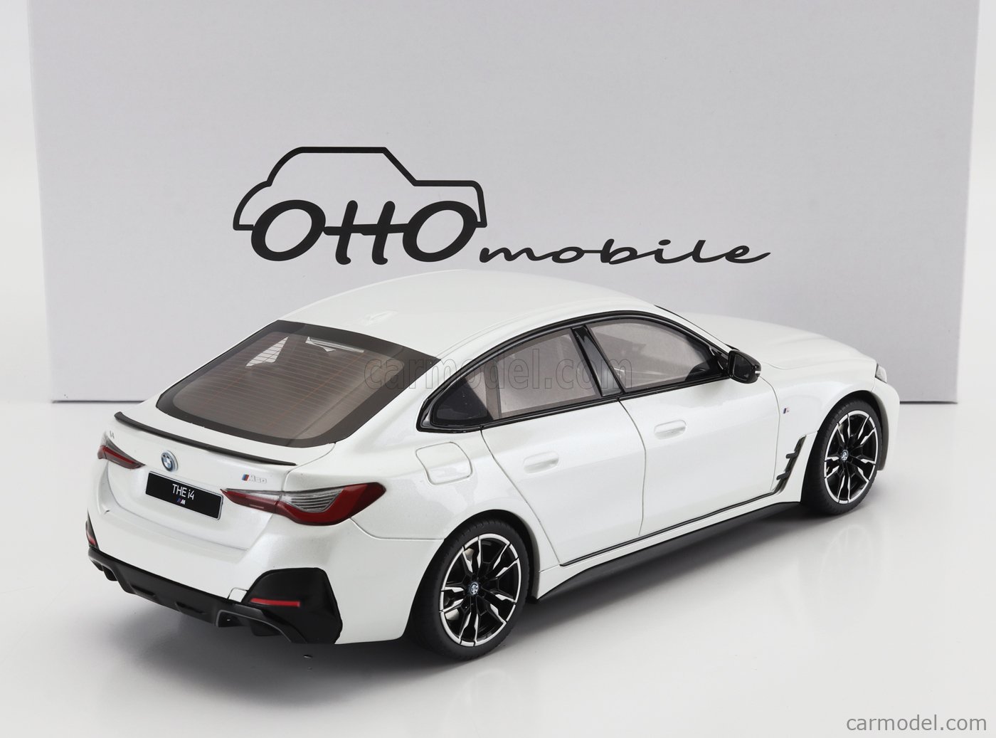 OTTO-MOBILE OT1074 Scale 1/18 | BMW 4-SERIES i4 M50 (G26) 2022 WHITE MET