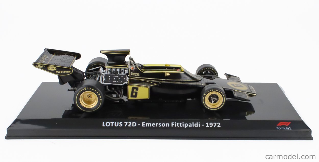 EDICOLA MW2ALA0026-EXPO24-VET Scale 1/24 | LOTUS F1 72D TEAM LOTUS JPS N 6 WORLD CHAMPION SEASON ...